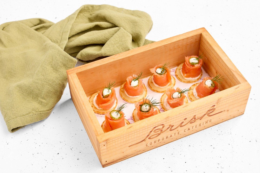 Smoked Salmon Blinis | Elegant Canapés & Event Catering