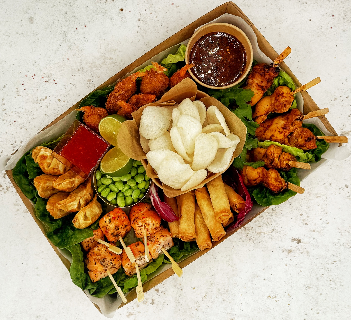 (NEW) Asian Combo Platter