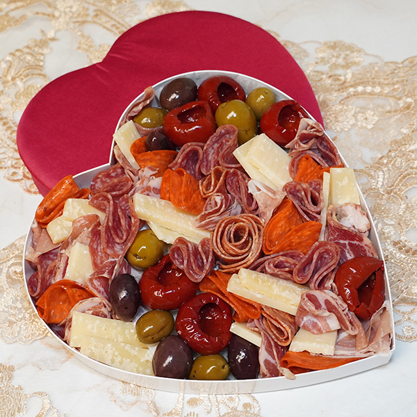 Antipasta Heart Sampler
